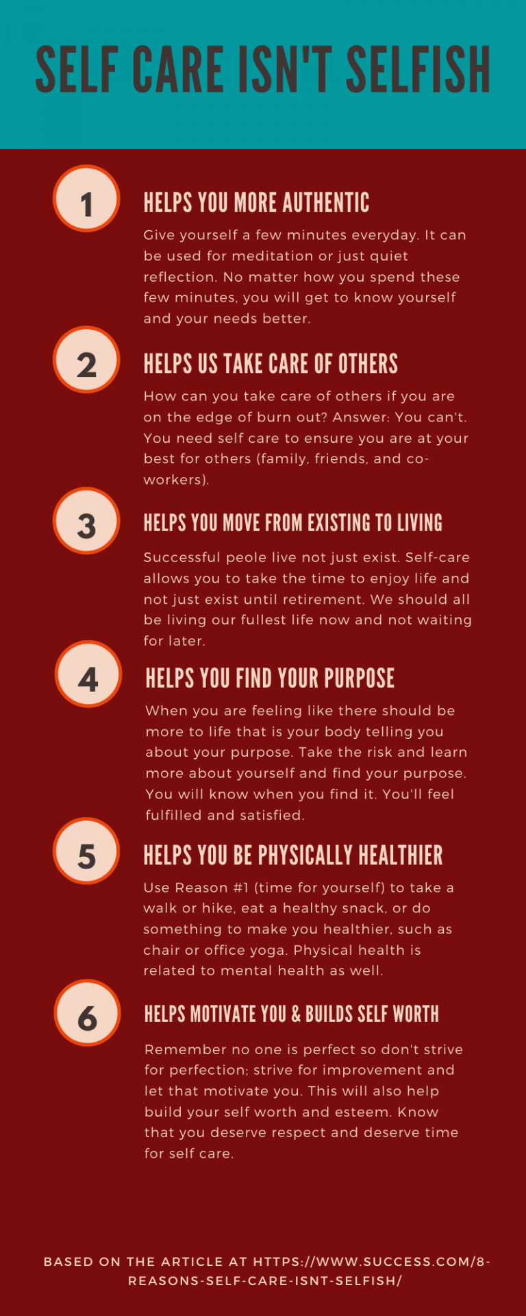 Self Care Isn T Selfish Asis Massage Education Blog