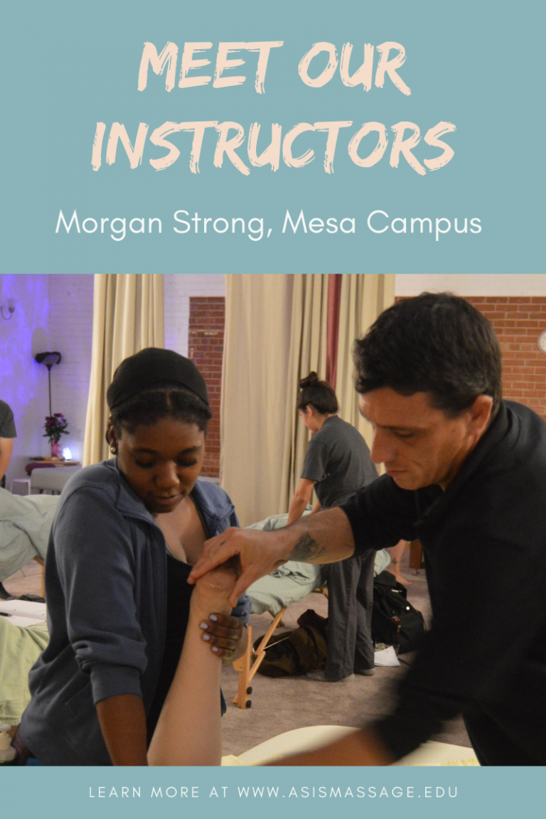 Meet our instructors: Morgan – ASIS Massage Education Blog